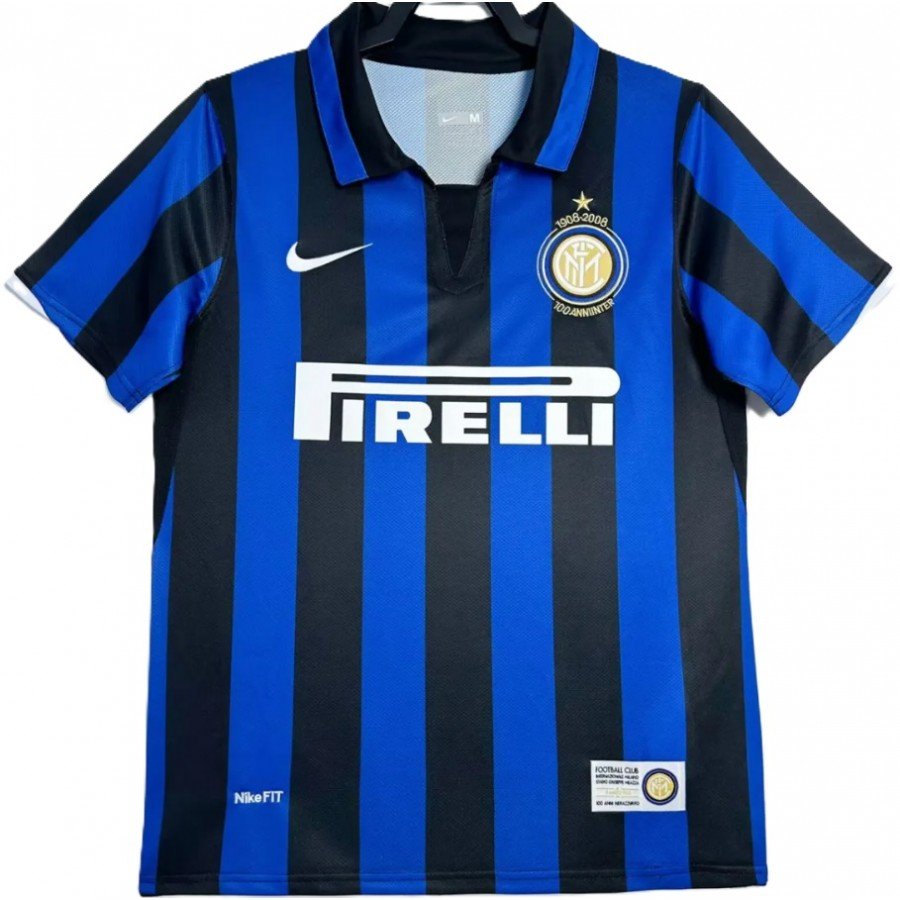 Camisa I Inter de Milão 2007 2008 Home retro