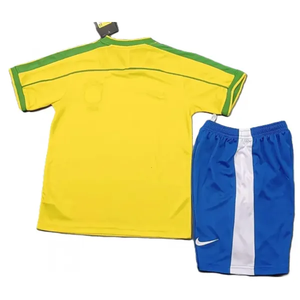 Kit infantil I Seleção do Brasil 1998 Home Retro