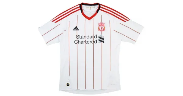 Camisa II Liverpool 2010 2011 Adidas retro