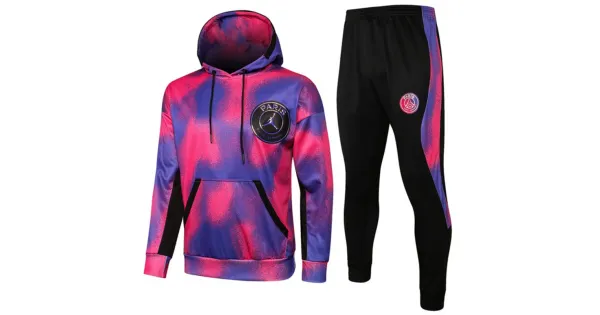 Kit treinamento PSG 2021 2022 Air Jordan oficial roxo
