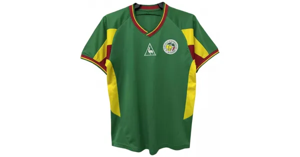 Camisa I Seleção de Senegal 2002 Le Coq Sportif retro